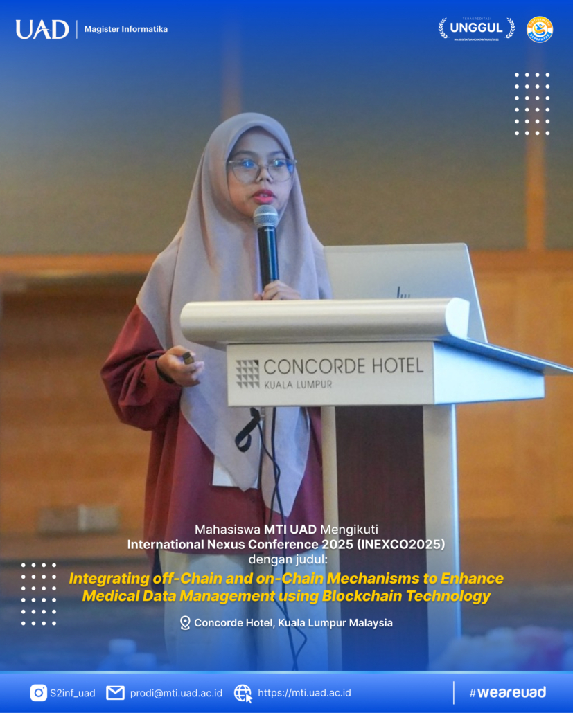 Mahasiswa MTI UAD mengikuti Konferensi International - MTI UAD